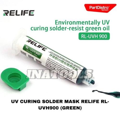 Jual cairan jalur PCB cairan jalur hijau Relife uv900 10cc - UV CURING ...