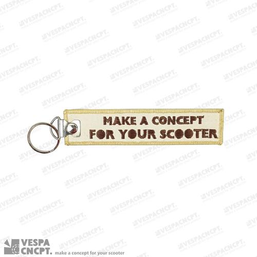 Jual Keytag Keychain Gantungan Kunci Vespa Concept Cream Key Tag Key ...