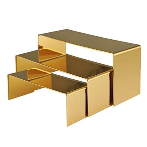 Jual 3 pcs /Set Rak Display Meja Tangga Pajangan Rak Aesthetic ...