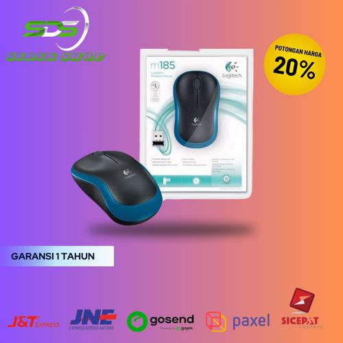 Jual Mouse Wireless Logitech M185 - Biru - Kota Bandung - SidikShop23 ...