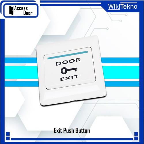 Promo Exit Button Access Door - Tombol Exit Access Control - Push Button - Jakarta Timur ...