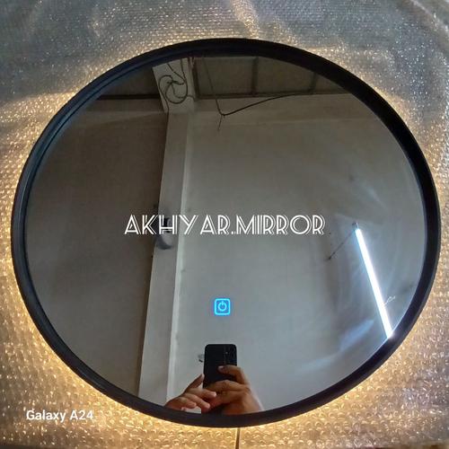 Jual Cermin Frame Besi, Cermin Frame LED Cermin Kamar Mandi Bulat ...