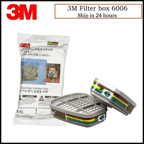 Jual Cartridge Filter 3M 6006 Respirator 6200 7501 7502 6800 Complete ...