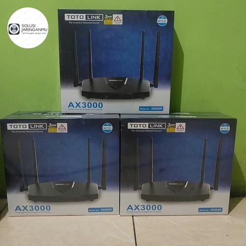Jual Router Totolink X6000R-AX3000 Dual Band Gigabit WiFi 6 Router ...