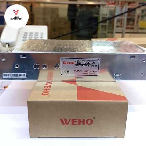 Jual Weho SD-100C-24 Power Supply DC-DC Converter Input 48Vdc Output 24V 4,2A - Jakarta Barat ...