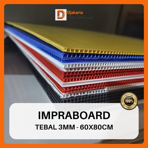 Jual Impra Board 3MM 60 x 80cm Infraboard Papan Plastik Ukuran 60x80cm ...