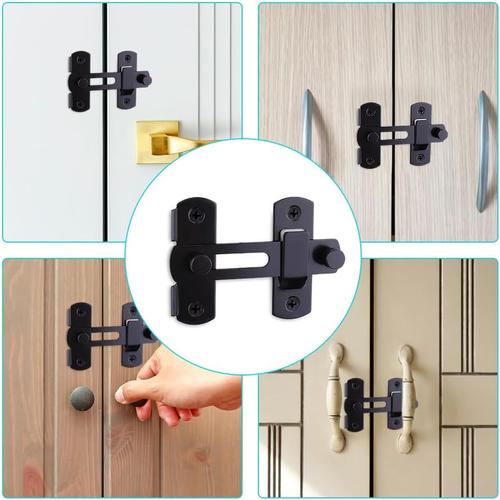 Jual Grendel Pintu Geser Kunci Sliding Door Latch / Grendel Siku Pintu ...