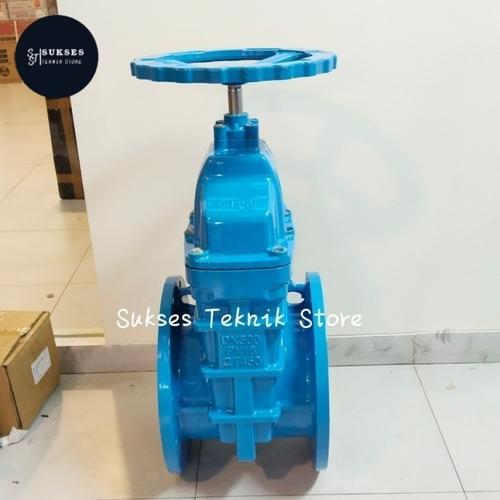 Jual Gate Valve Resilient PN16 ukuran 14" inch / DN350 Ductile Iron ...