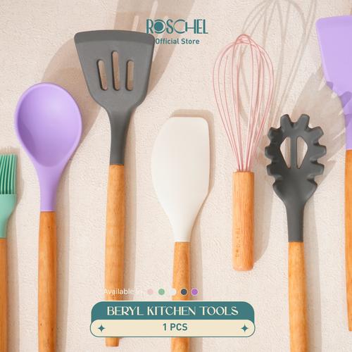 Promo Roschel Beryl Spatula Sutil Silicone Food Grade Tahan Panas Anti ...