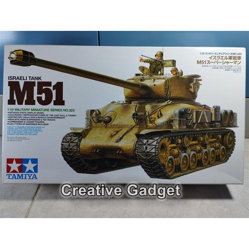 Jual Super Sherman M51 Israeli Tank - Model Kit Tamiya 1/35 - IDF ...