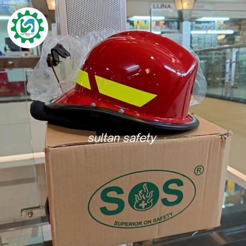 Jual HELM SAFETY PEMADAM SOS FULLGARD / HELM PEMADAM KEBAKARAN MERAH ...