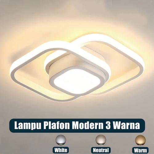 Promo 3 Warna Lampu Plafon LED Lampu Ceiling Light Modern Lampu Rumah ...