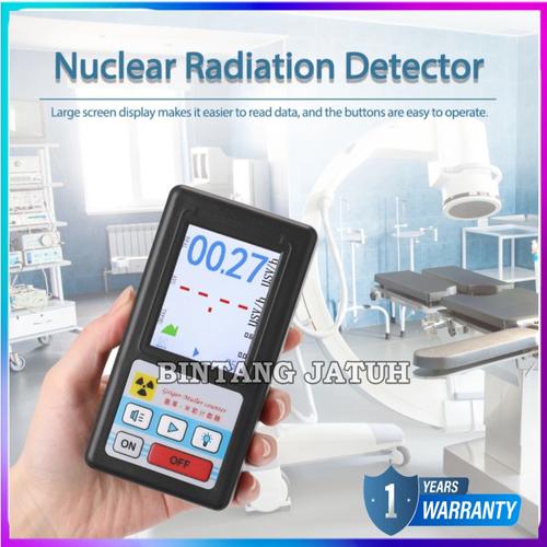Jual Detector Radiasi Nuclear Radioactive Geiger Muller Tester ...