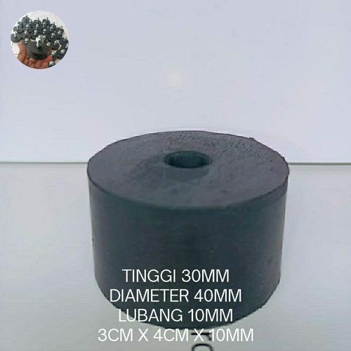 Promo KARET MOUNTING AC T30×D40MM BUAT DUDUKAN SERBAGUNA (Tinggi 3CM × ...
