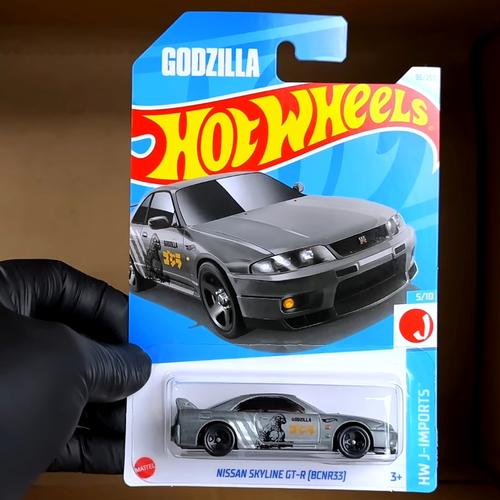 Jual Hot Wheels Nissan Skyline GT-R BCNR33 Godzilla Abu GTR R33 - DX ...