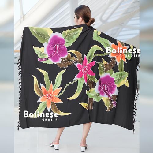 Jual Kain Pantai Bali Premium Jumbo Tebal - Orange, Rumbai - Kota ...