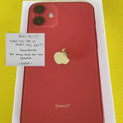 Jual iPhone 12 Mini (PRODUCT)RED 256 GB imei resmi terdaftar kmenperin ...