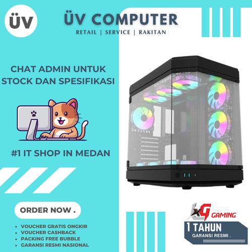 Promo Casing Gaming PC Komputer Hose Lexa Gaming Ocean Artic | Full ...