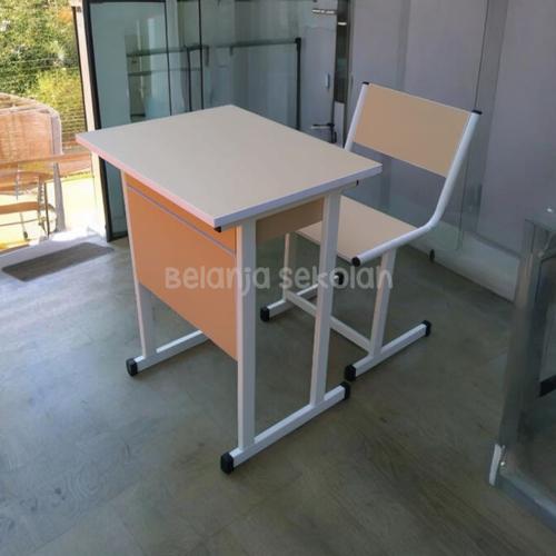 Jual Meja Kursi Sekolah Besi Holo 2 tiang Mini meja 60 x 40 x 75 cm ...