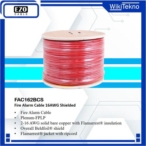 Jual Kabel Fire Alarm 16 AWG Solid Bare Copper Shielded EZO FAC162BCS 1 ...