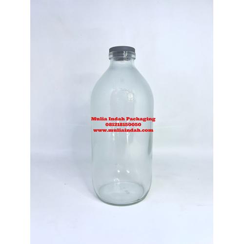Jual Botol Vial 500ml Botol Toples Jar Kaca BARU dengan Penutup Karet ...