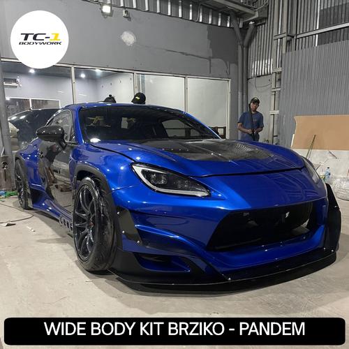 Jual Widebody Kit BRZIKO Subaru BRZ 2022 up Pandem Wide Bodykit Rocket ...
