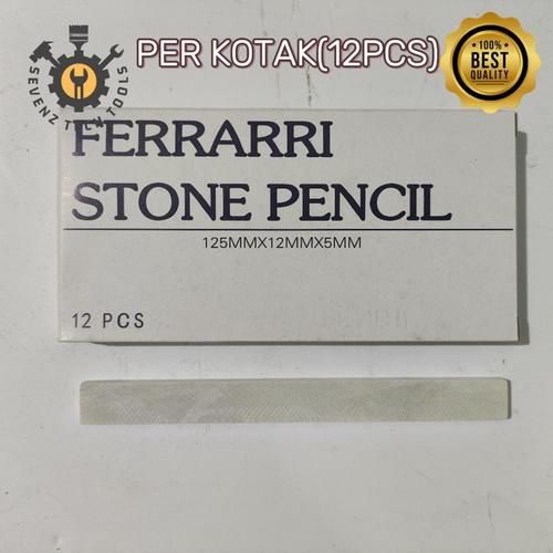 Jual KAPUR BESI FERRARI / KAPUR TUKANG / STONE PENCIL [12PCS] - Kota ...