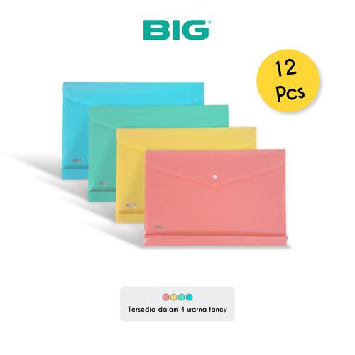 Jual BIG Map Kancing 1 F4 Pastel Folio Plastik Dokumen Punggung File ...