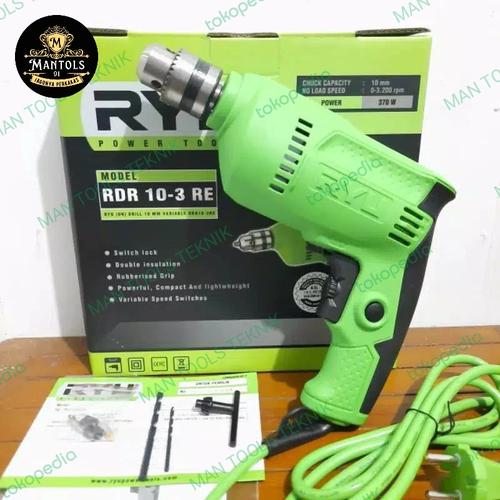 Jual MESIN BOR 10MM RYU RDR 10-3RE BOR BESI TEMBOK 10 MM RYU - Kota ...