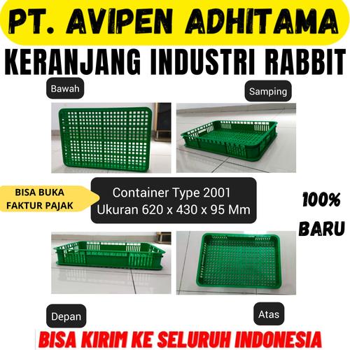 Jual Keranjang Industri Keranjang Plastik Box Container Rabbit Type ...