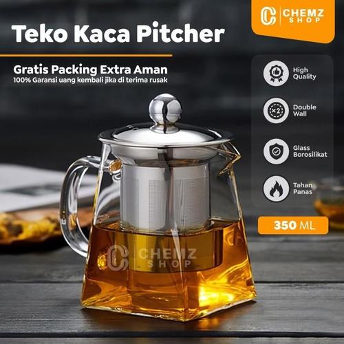 Jual HARGA PROMO TEKO KACA SARINGAN TEH TAHAN PANAS DAN API TEKO KACA ...