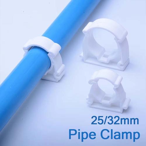 Jual 50pcs Klem Pipa Conduit Pipe Clamp PPR 25/32mm Klem Pipa Pvc Klem ...
