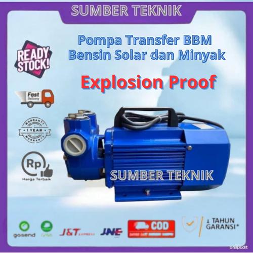 Jual Pompa Explosion Proof Pompa Bensin/Solar Pompa Transfer BBM 220V ...