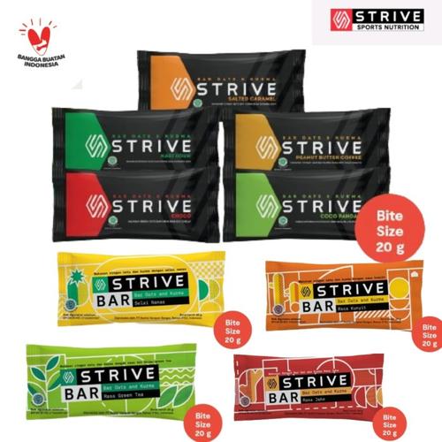 Jual STRIVE Energy Bar 20g Cemilan Sehat Tenaga Lari Sepeda Olahraga ...