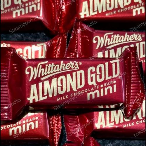Jual New Zealand Whittaker's Almond Gold Chocolate Whittakers - MIni ...