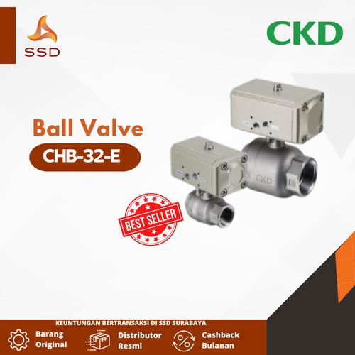 Jual CKD Solenoid Air Operated Ball Valve CHB Series Type CHB-32-E ...