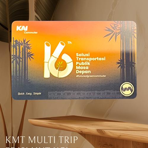 Jual KMT ((KARTU MULTI TRIP)) KRL COMMUTERLINE Edisi HUT 16TH KCI ...