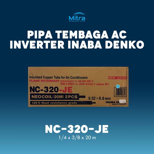 Jual Pipa Tembaga AC Inverter Inaba Denko 3/8 x 20MTR NC-320-JE (2PCS) - Kota Surabaya - Mitra ...