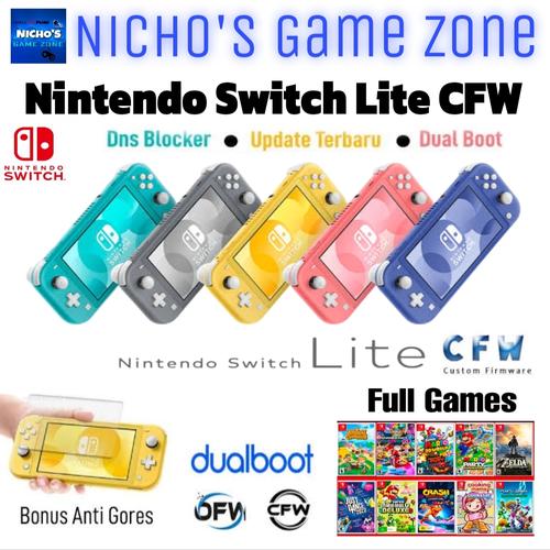 Jual Nintendo Switch Lite Cfw Full Games - Gray 128gb - Jakarta Pusat ...