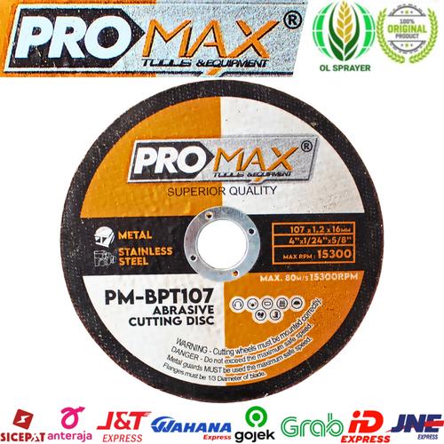 Jual Batu Gerinda Potong PROMAX 4" inch 4x1/24"x5/8" | Mata Gerinda Potong 4" PROMAX INCH 107 X ...