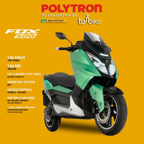 Jual POLYTRON MOTOR LISTRIK FOX 500 BOOKING FEE - Kota Bekasi ...