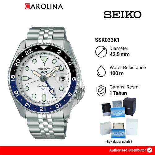 Promo Jam Tangan Pria Seiko 5 Sports SSK033K1 SKX Series Automatic GMT ...