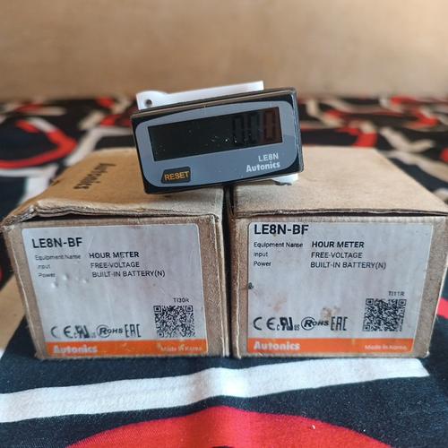 Jual AUTONIC LE8N-BF HOUR METER FREE VOLTTAGE - Jakarta Pusat - zhain jaya electrik | Tokopedia