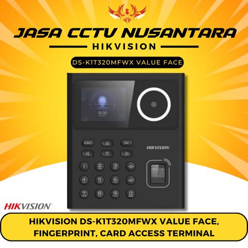 Jual HIK VISION DS-K1T320MFWX VALUE FACE, FINGERPRINT, CARD ACCESS ...
