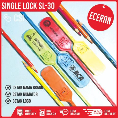 Jual [ ECERAN ] CSI Segel Locis Single Lock Security Container Box Seal ...