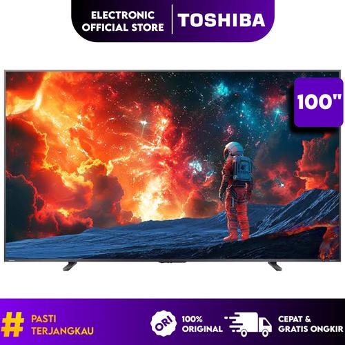 Promo Toshiba 100z670np Z670 Qled Smart TV 100" Inch 4K UHD Dolby Vision IQ 144Hz Game Mode Pro ...