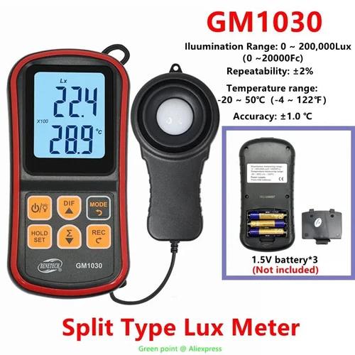 Jual Lux Meter Data Logger Benetech GM1030 Light Luxmeter Spectrometer ...