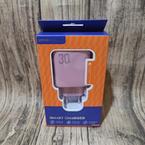 Jual kivee x basike AE108 kepala charger fast charging 30W dual port ...