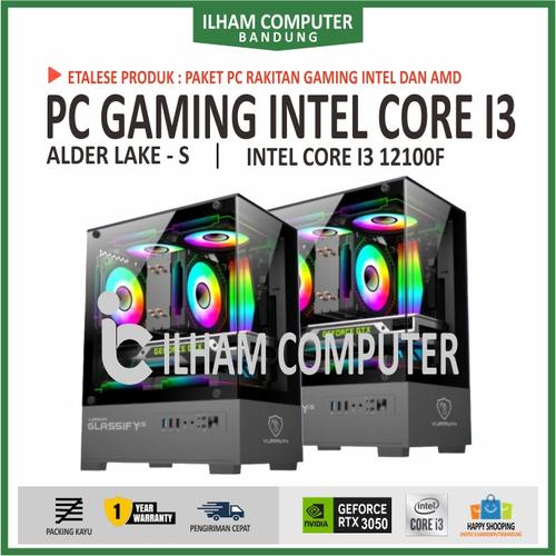 Jual PC GAMING INTEL CORE I3 12100F GEN12 - Kota Bandung - ILHAM COMPUTER BANDUNG | Tokopedia