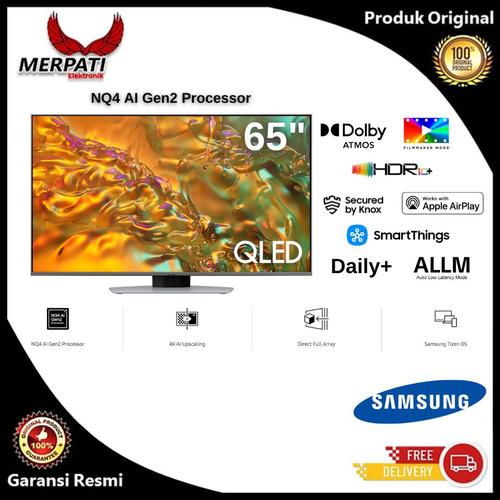 Jual SAMSUNG QLED 65 inchi - 4K UHD SMART TV 2024 with Tizen OS Smart - QA65Q80DAKXXD - Jakarta ...
